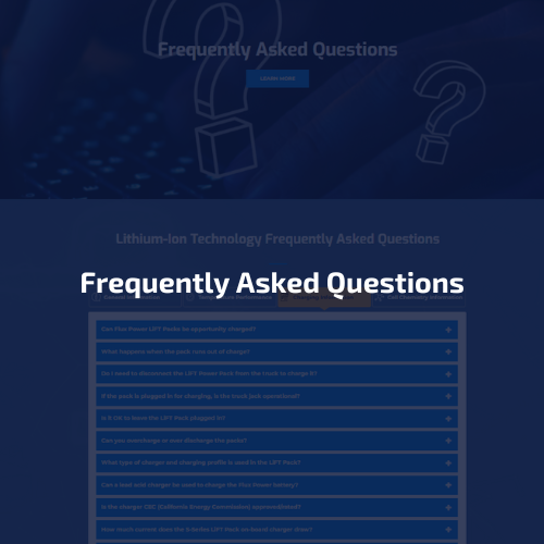 Customer Support for Flux Power Lithium-Ion Batteries | Flux Power