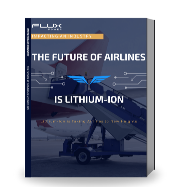 GSE Pack Lithium-Ion Batteries for Ground Support | Flux Power