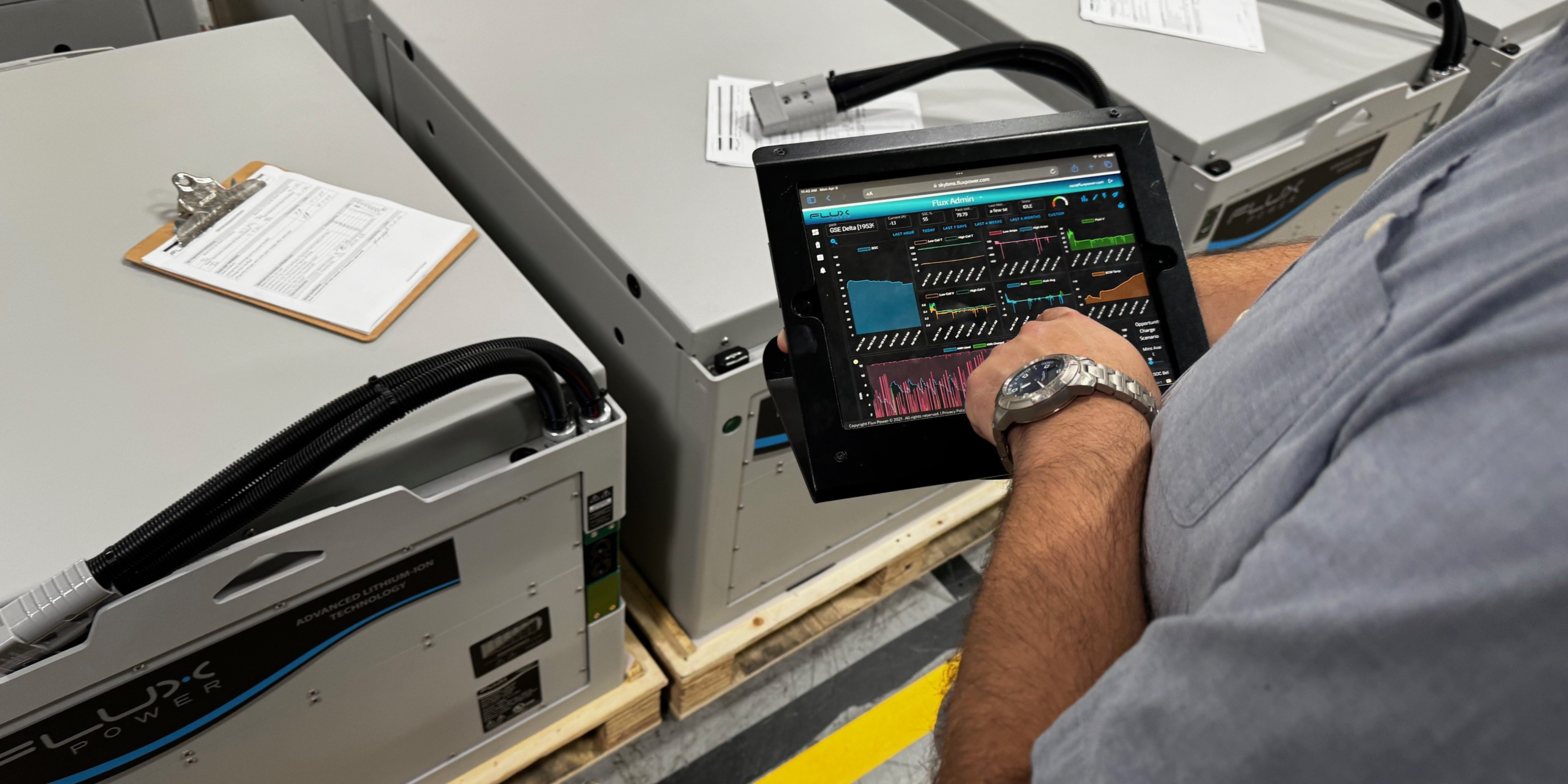 Energy Management Solutions for Lithium-Ion Batteries | Flux Power
